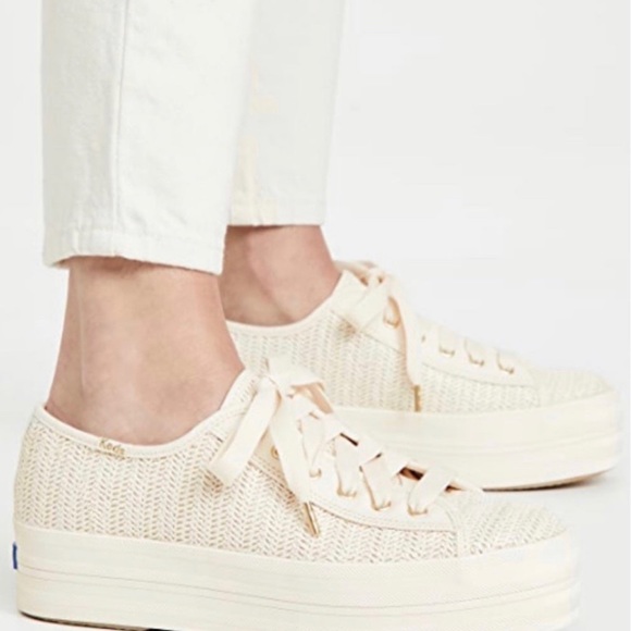 kate spade | Shoes | Keds Keds X Kate Spade New York Triple Up Woven ...